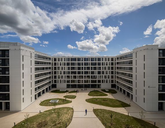 Vue extérieur du site du Plessis Robinson