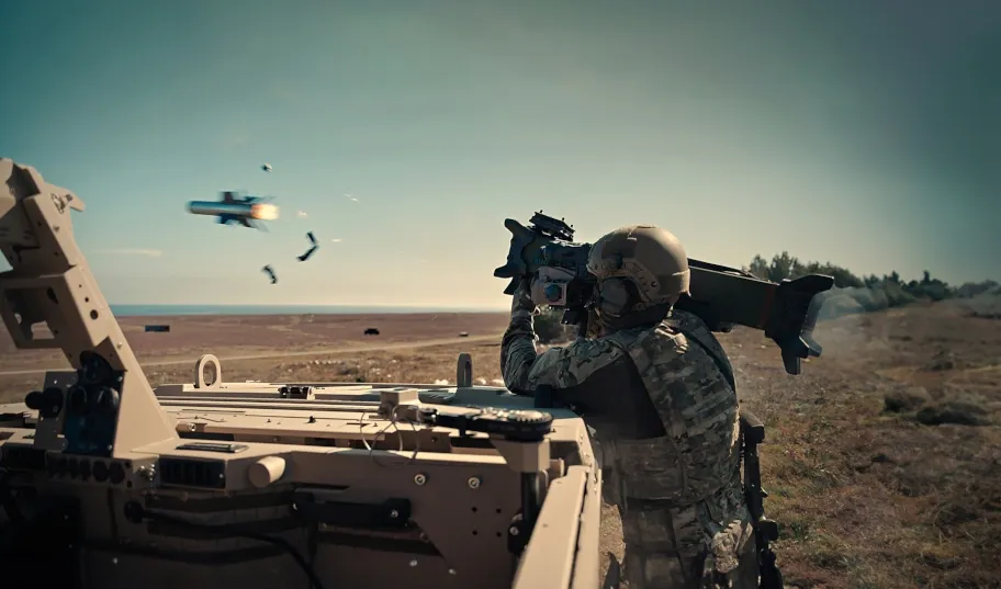 MBDA's ENFORCER X firing
